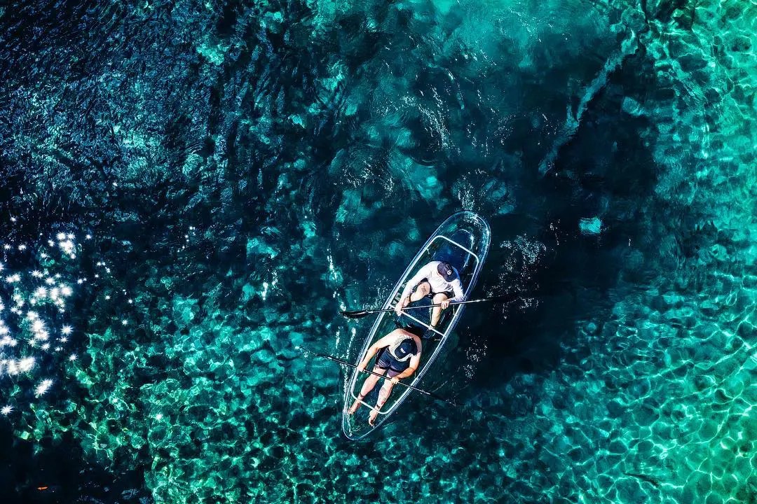 Tour The Springs Of Crystal River In A Clear Kayak! | Get Up And Go ...