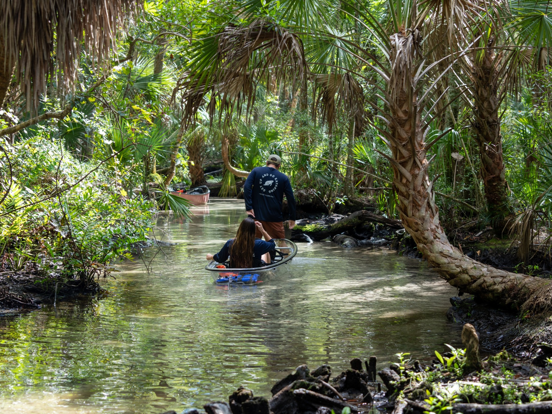 Chaz River, FL Clear Kayak Tours | Get Up and Go Kayaking