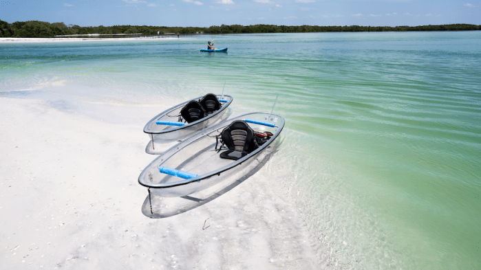 Shell Key Private Clear Kayak Tour | Get Up And Go Kayaking