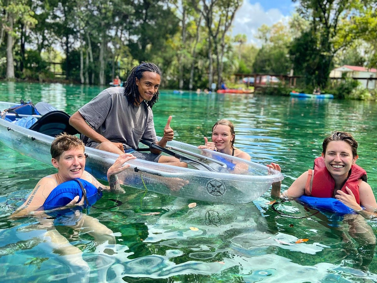 Crystal River, FL Clear Kayak Tours | Get Up and Go Kayaking