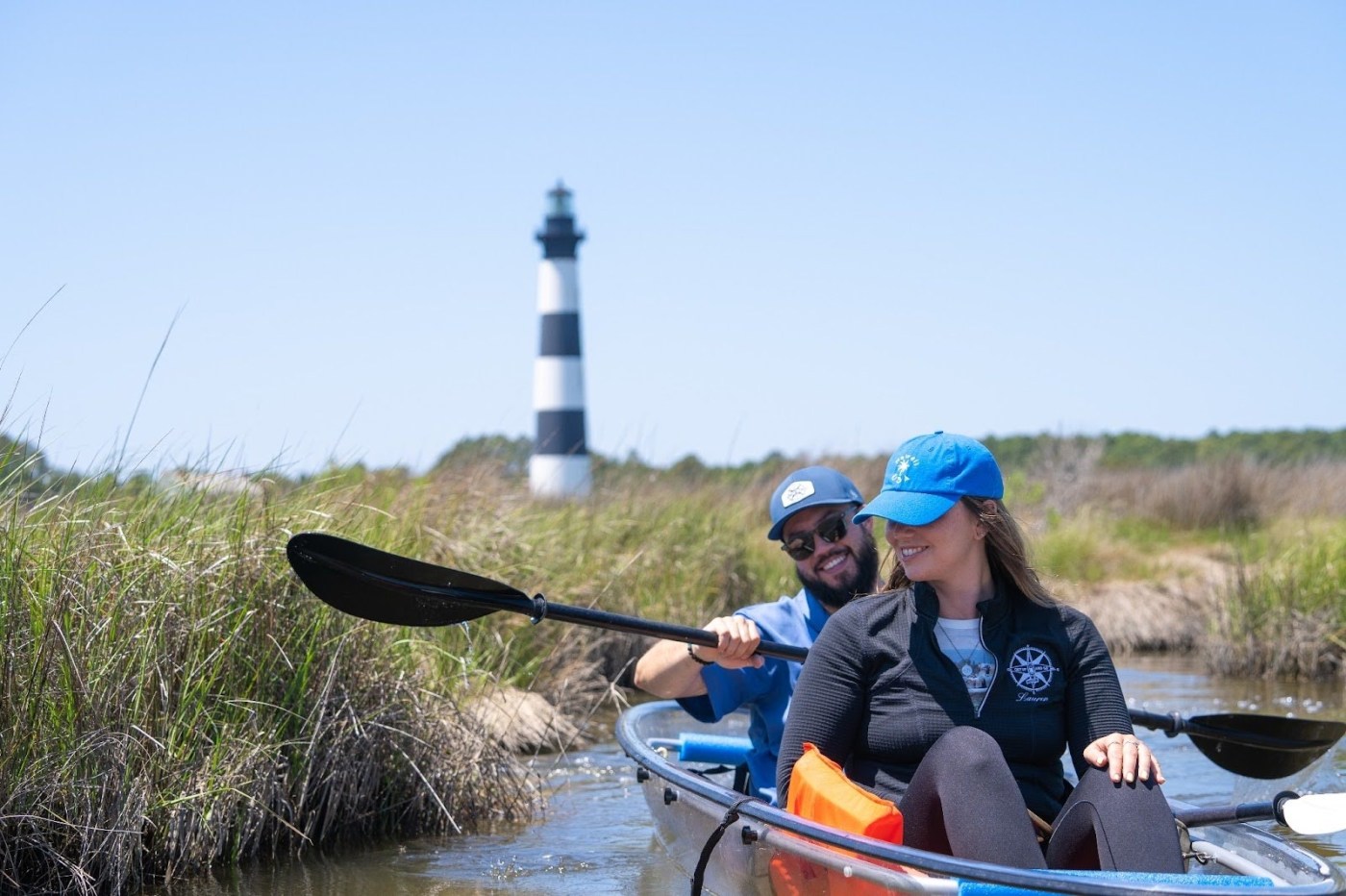 Bodie Island Clear Kayak Tour | Get Up And Go Kayaking