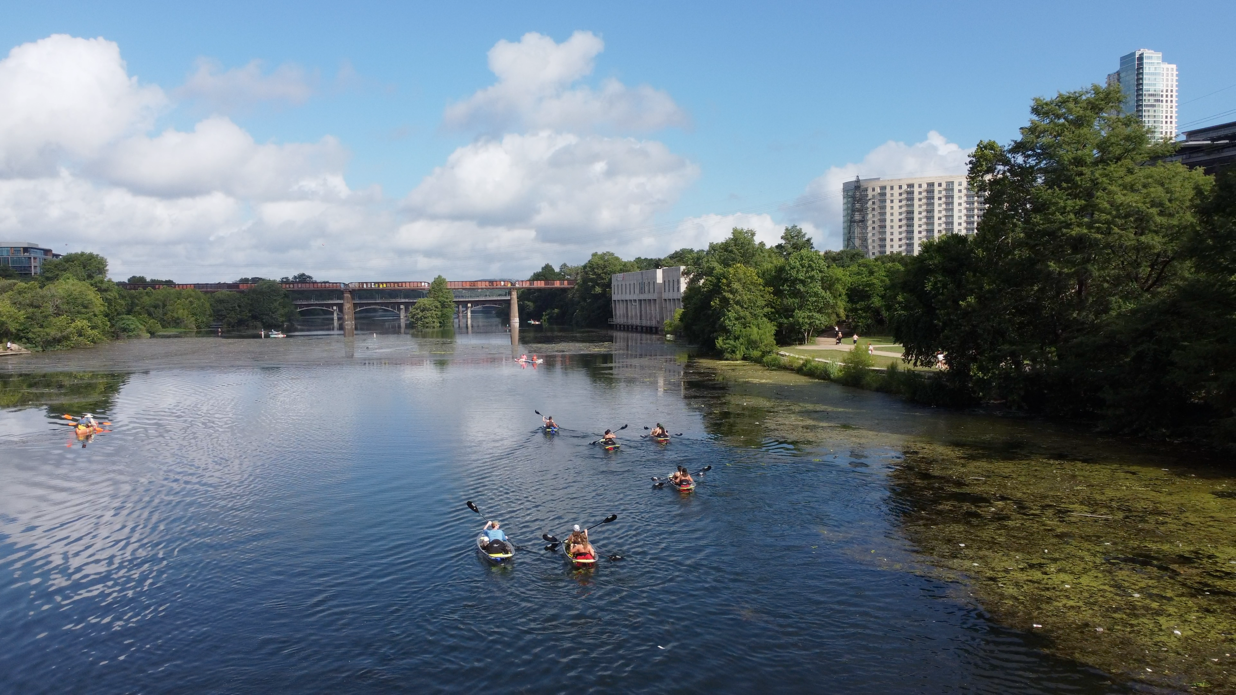 Austin, TX Guided Clear Kayak Tours | Get Up and Go Kayaking