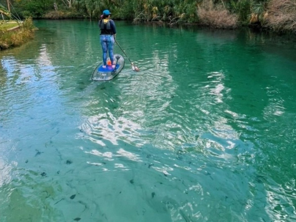 Weeki Wachee, FL Clear Kayak Tours | Get Up and Go Kayaking