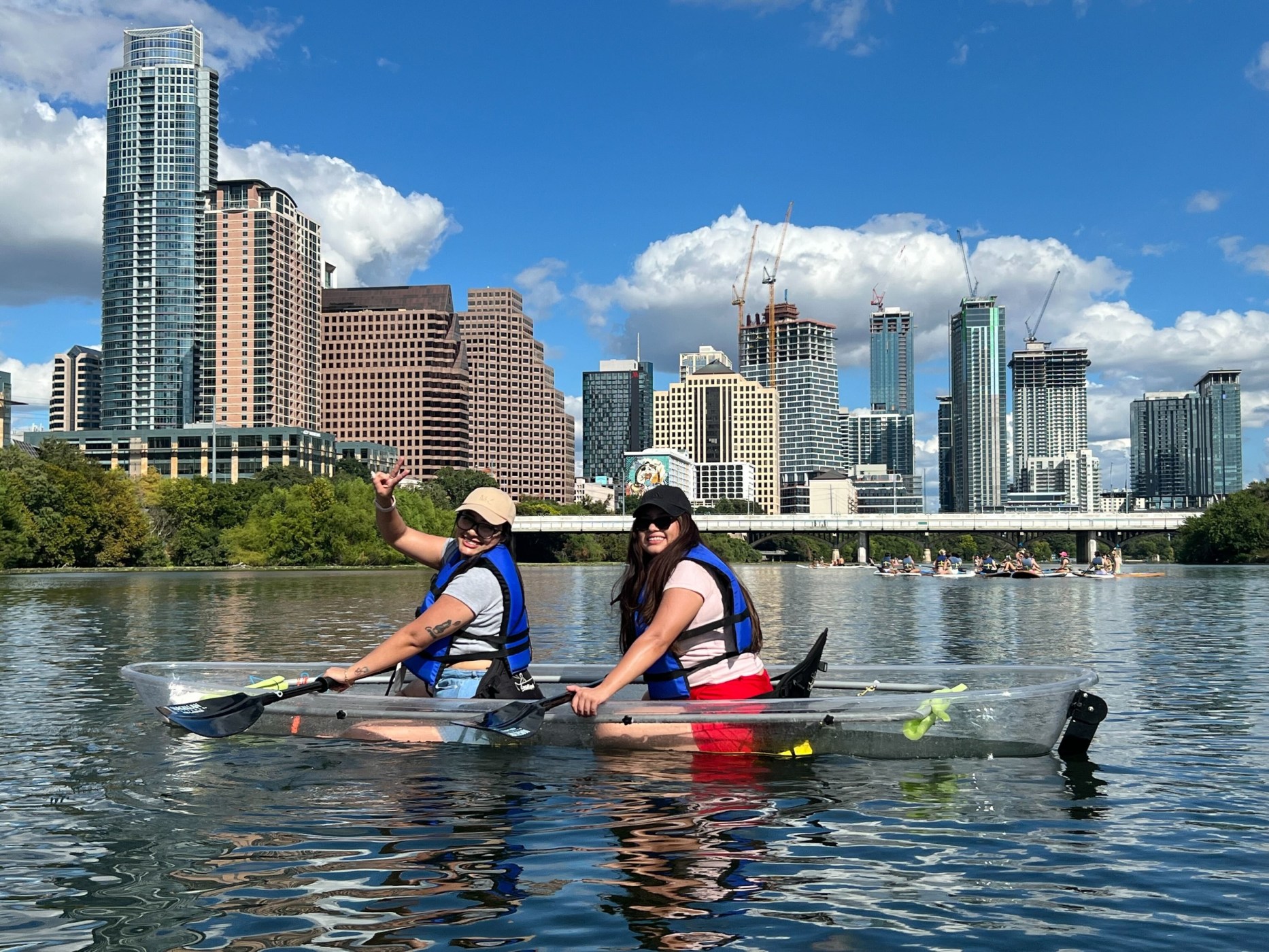 Downtown Austin, TX Clear Kayak Adventure | Get Up And Go Kayaking